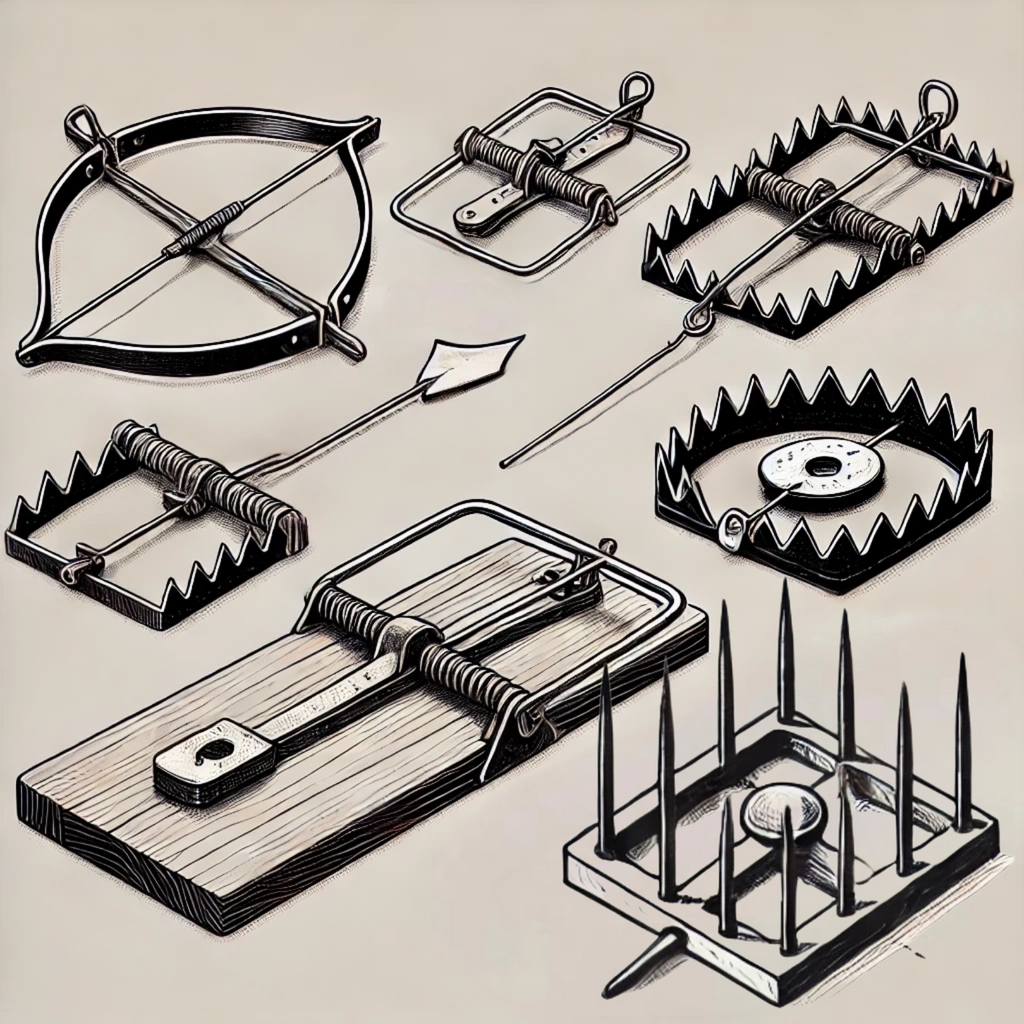 Traps for SHTF Home Security – Superesse Straps LLC