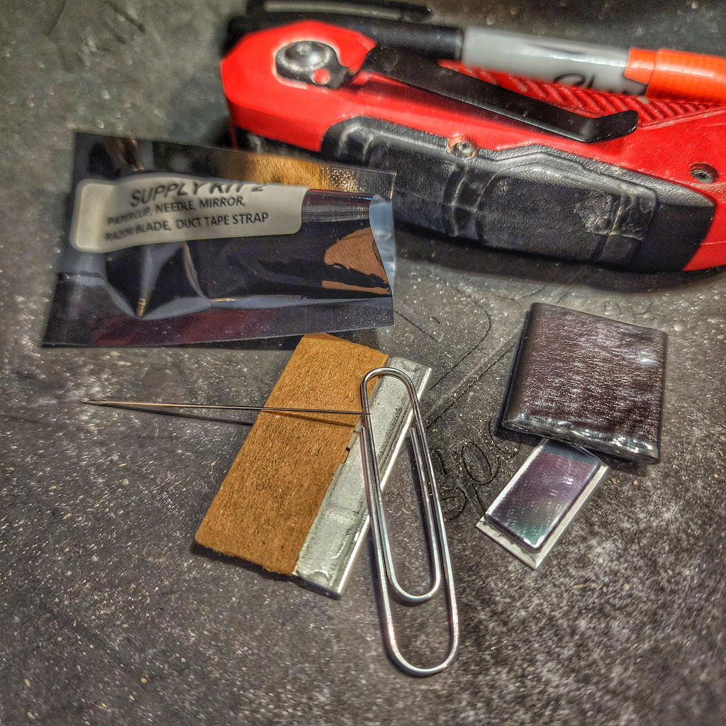 Supply "MacGyver" Patch Kit: Everyday Carry items for improvising in ...