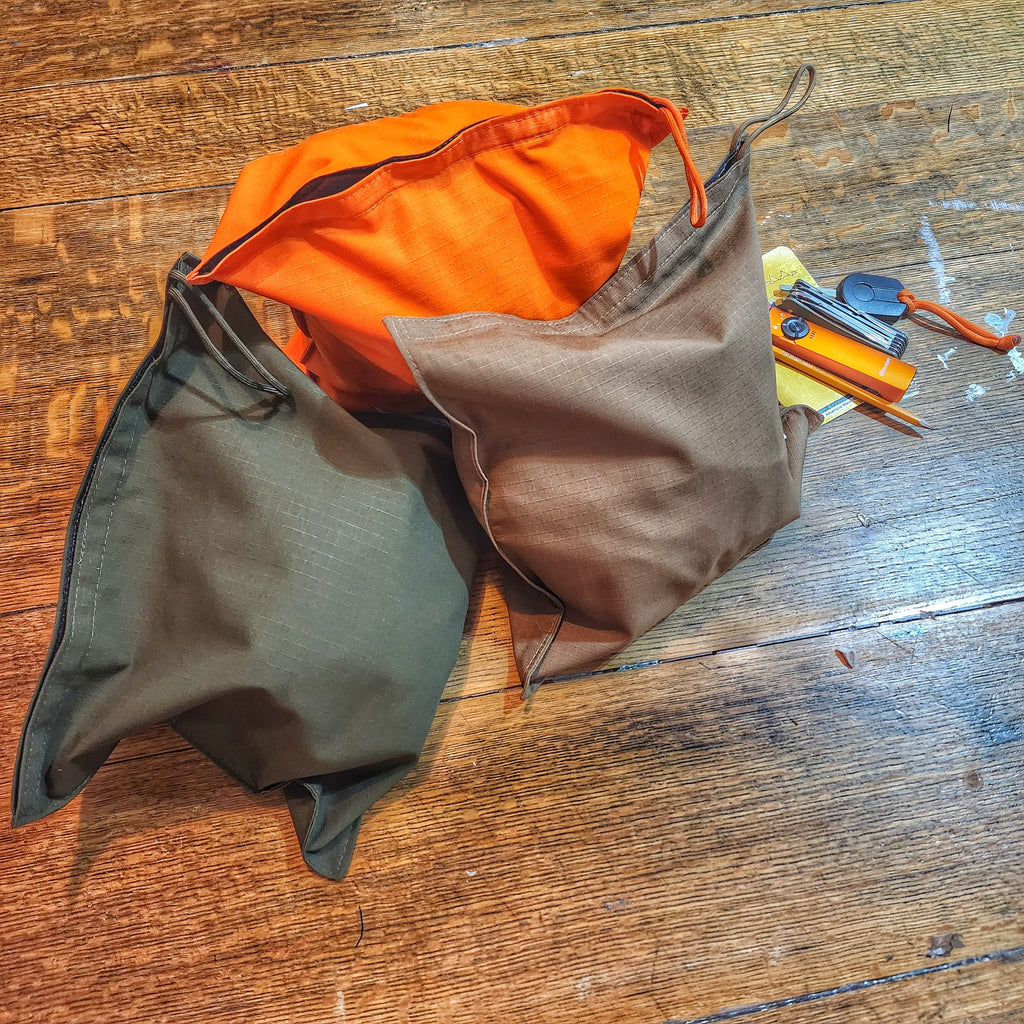 EDC Hank - Pocket Dump Storage Compartment Handkerchief with patch ...