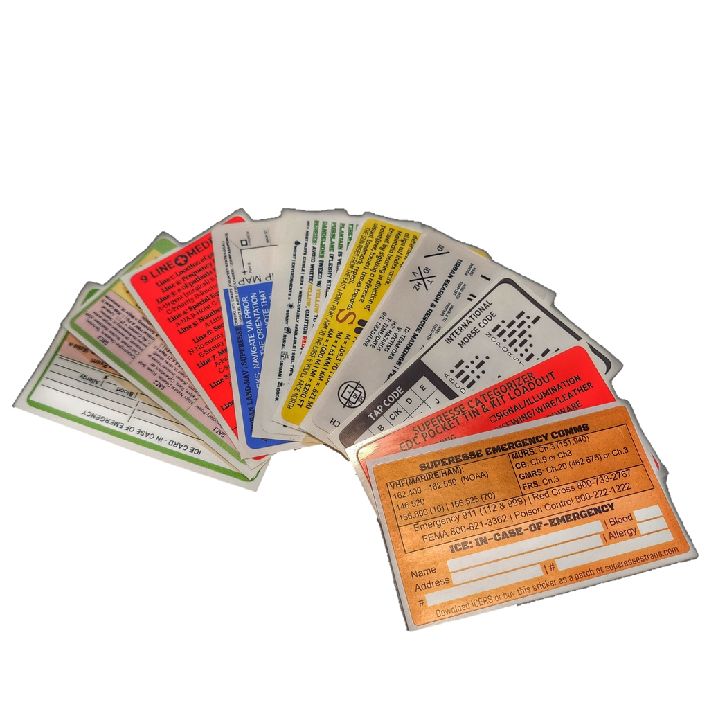 Survival Reference Decal Pack - Collection of 10 Stickers – Superesse ...