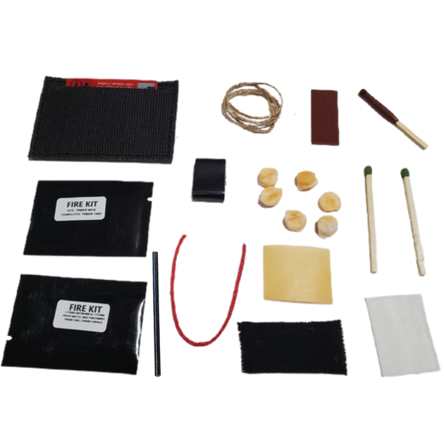 Fire Patch Kit: fire crafting supplies and tinder – Superesse Straps LLC