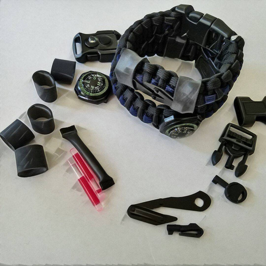 First Responder Strap - Police LEO rescue paracord bracelet ...