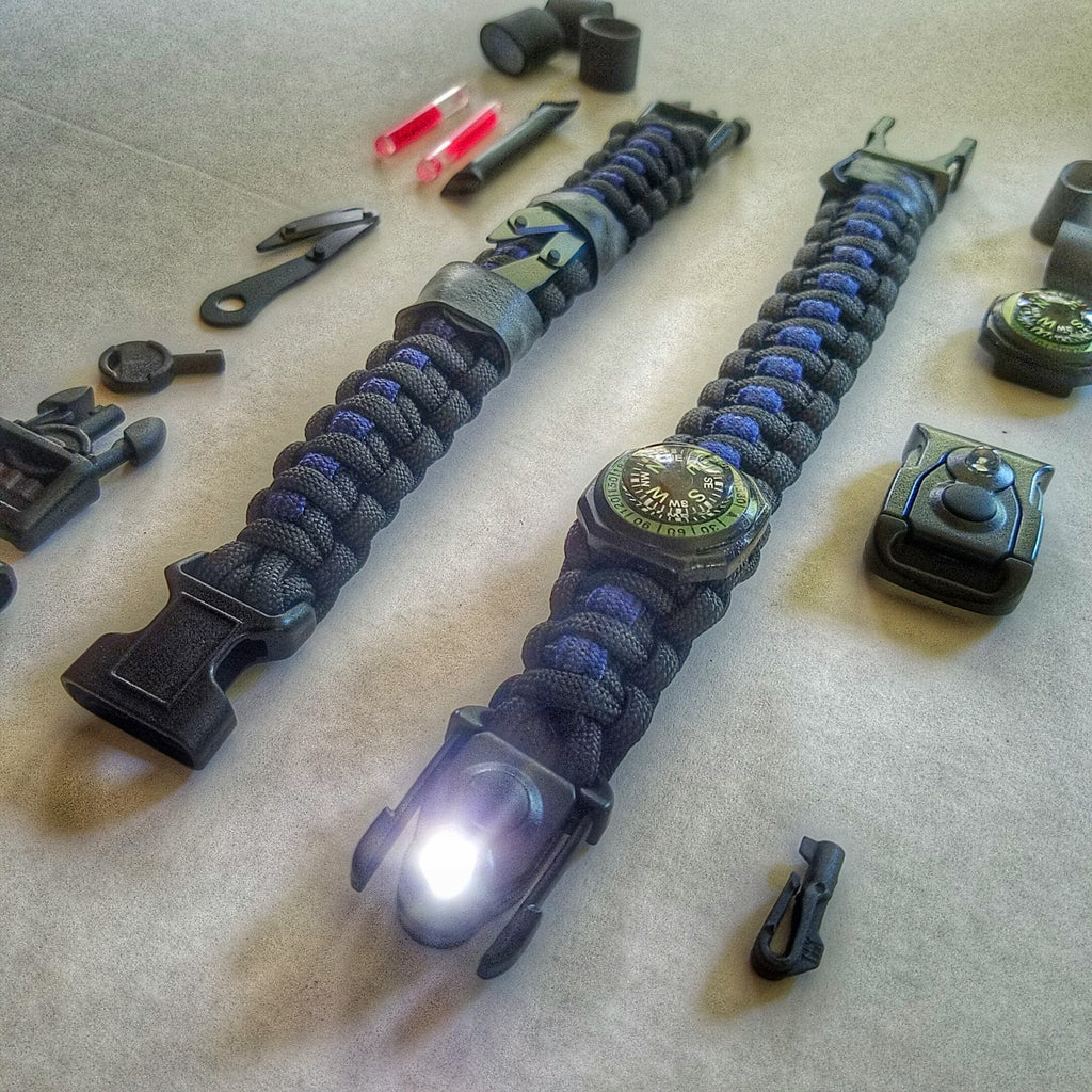 First Responder Strap - Police LEO rescue paracord bracelet ...
