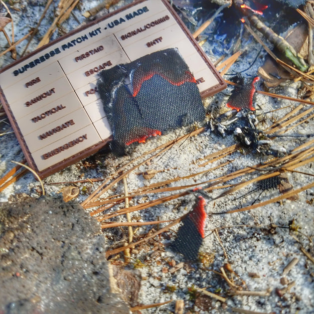 Fire Patch Kit: fire crafting supplies and tinder – Superesse Straps LLC