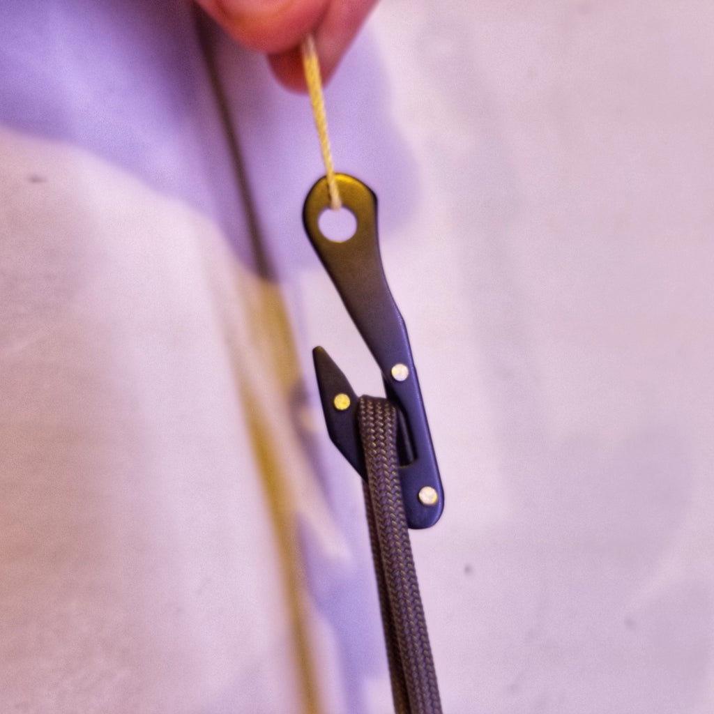 SERE Lanyard: Escape Implements and EDC Tools secured around a kevlar ...