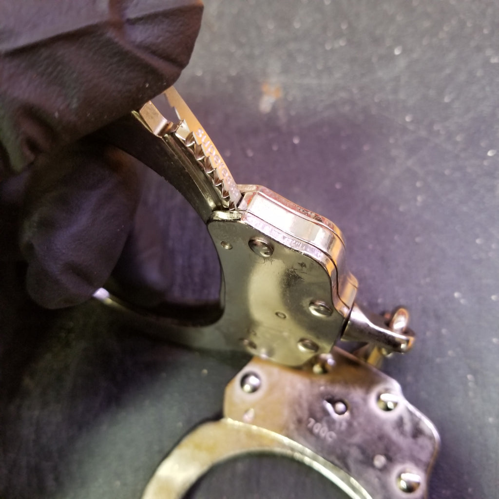 Saw Shim Tool - Custom built flexible steel escape shim with saw tooth ...