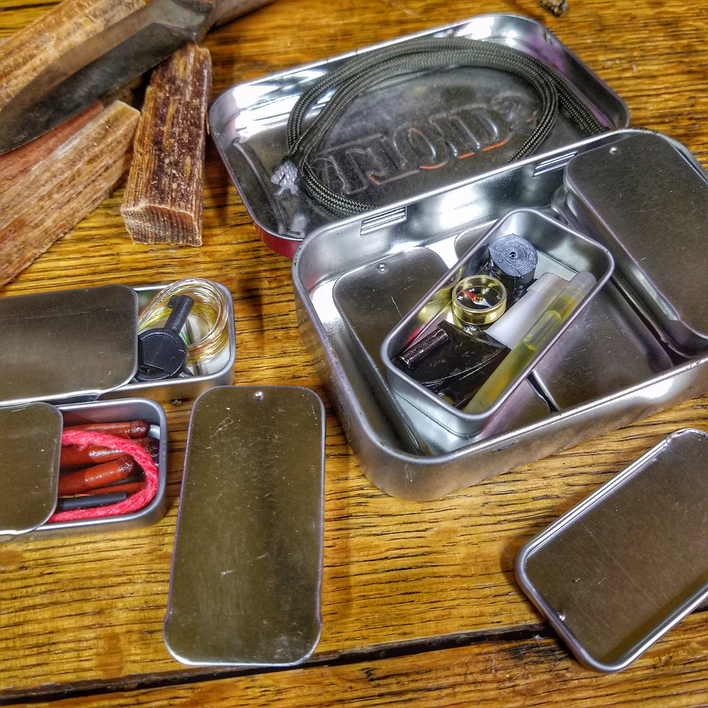 EDC Tin of the Month: Emergency Metal Can with Survival Kit Plan ...