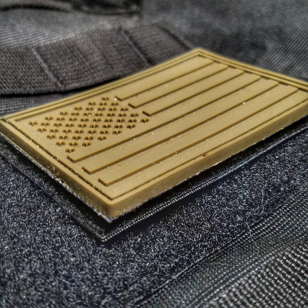 Subdued Storage Pocket Patch: A coverable two layer Velcro patch with ...