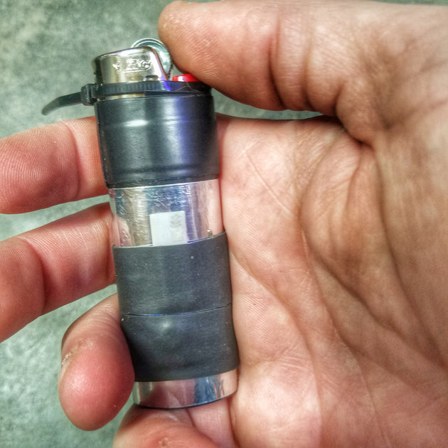 Survival Kit Lighter - Fire Starter outfitted with supplies ...