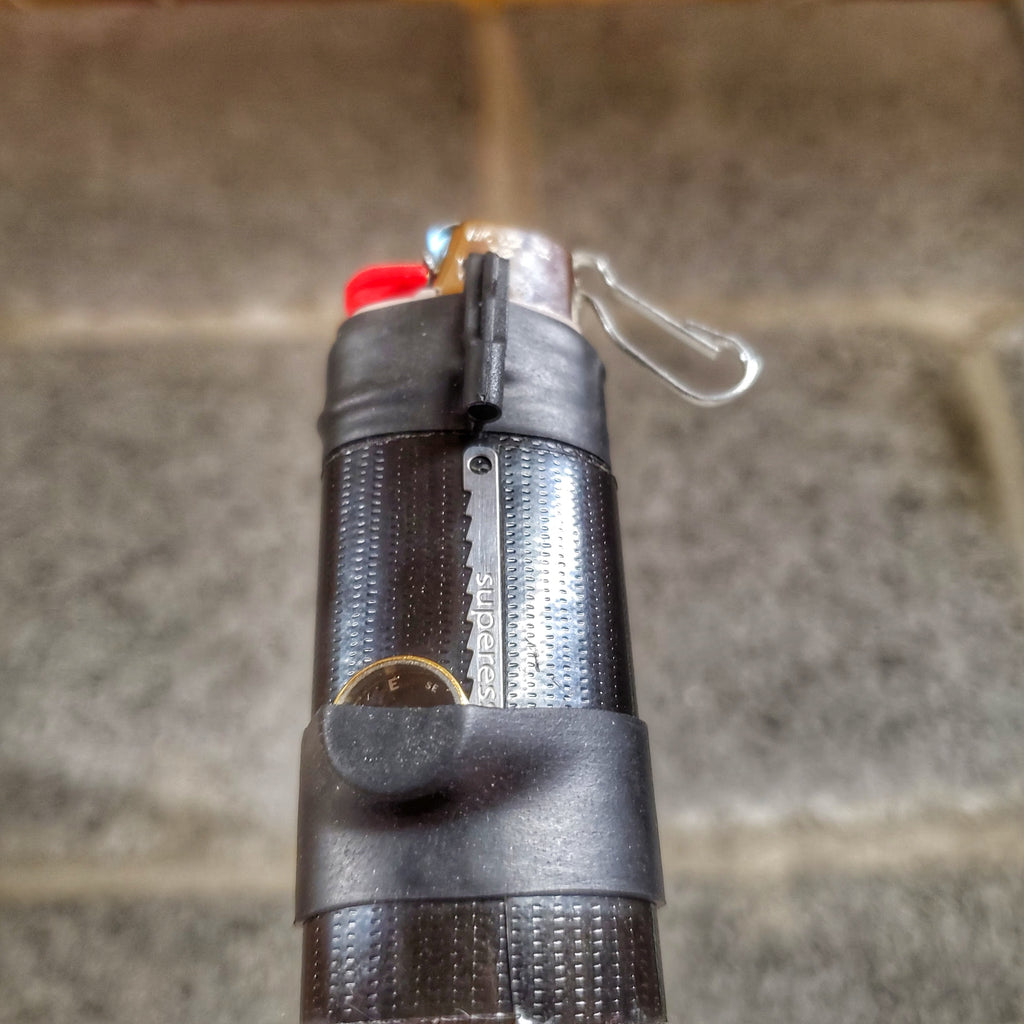 Survival Kit Lighter - Fire Starter outfitted with supplies ...