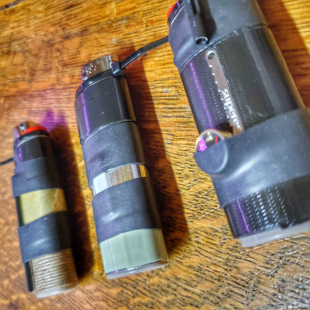 Survival Kit Lighter - Fire Starter outfitted with supplies ...