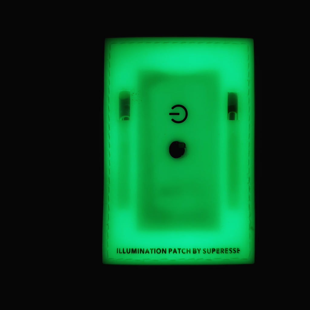 Illumination Patch Kit: Built-in Flashlight and Chemlight Morale Patch ...