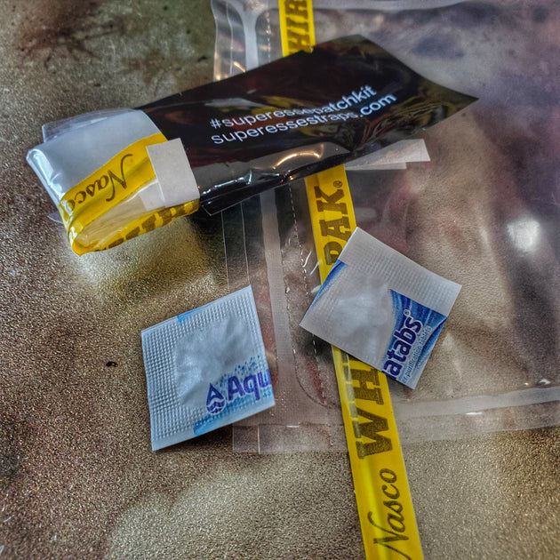 Water Patch Kit: water collection and purification – Superesse Straps LLC