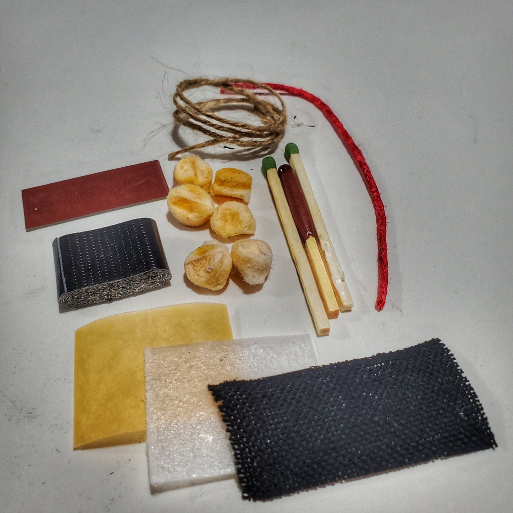 Fire Patch Kit: fire crafting supplies and tinder – Superesse Straps LLC