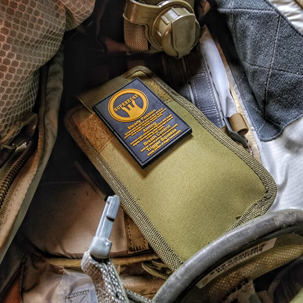 Storage Pocket Patch: Marksmanship Fundamentals – Superesse Straps LLC