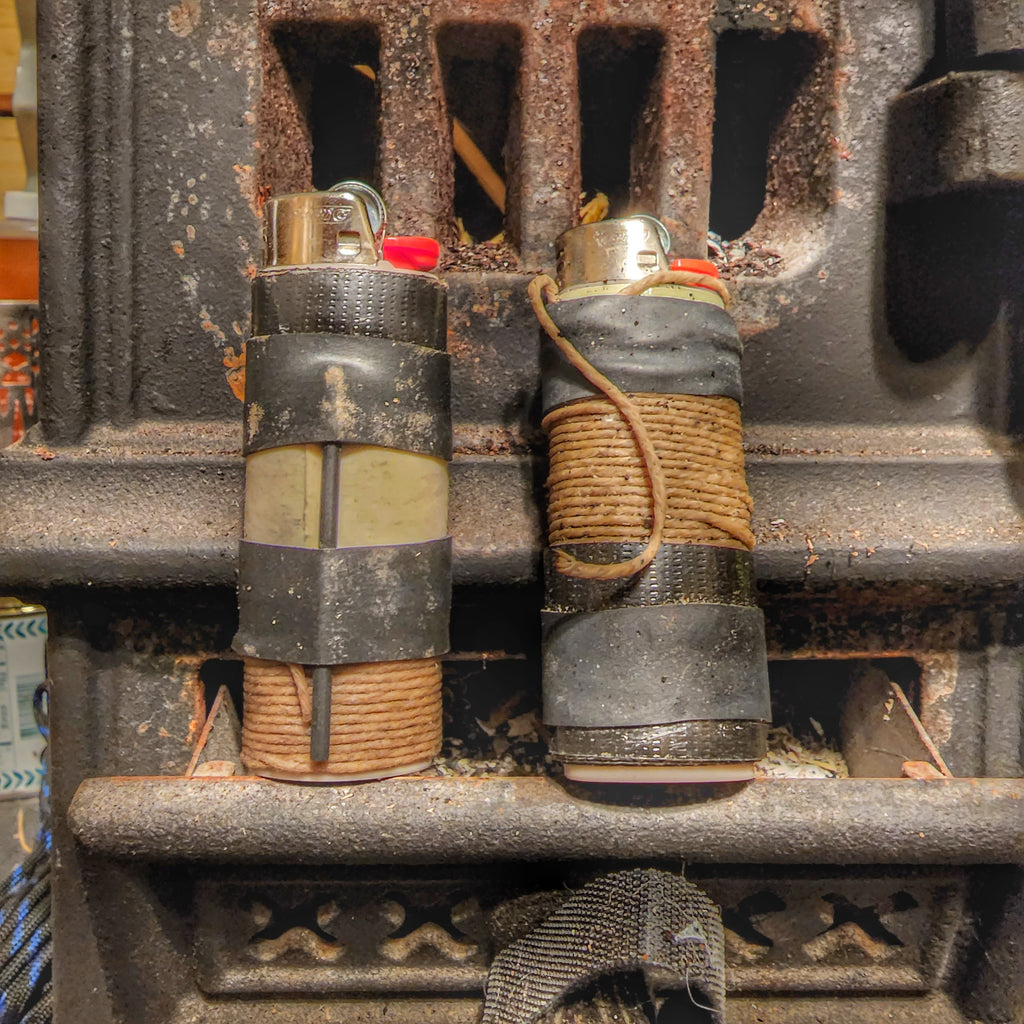 Survival Kit Lighter - Fire Starter outfitted with supplies ...