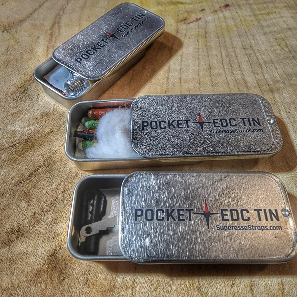 EDC Tin of the Month: Emergency Metal Can with Survival Kit Plan ...