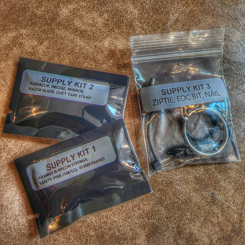 Supply "MacGyver" Patch Kit: Everyday Carry items for improvising in ...