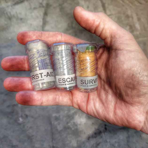 Drop Shell - Polymer Capsule filled with Survival, Escape, and First ...