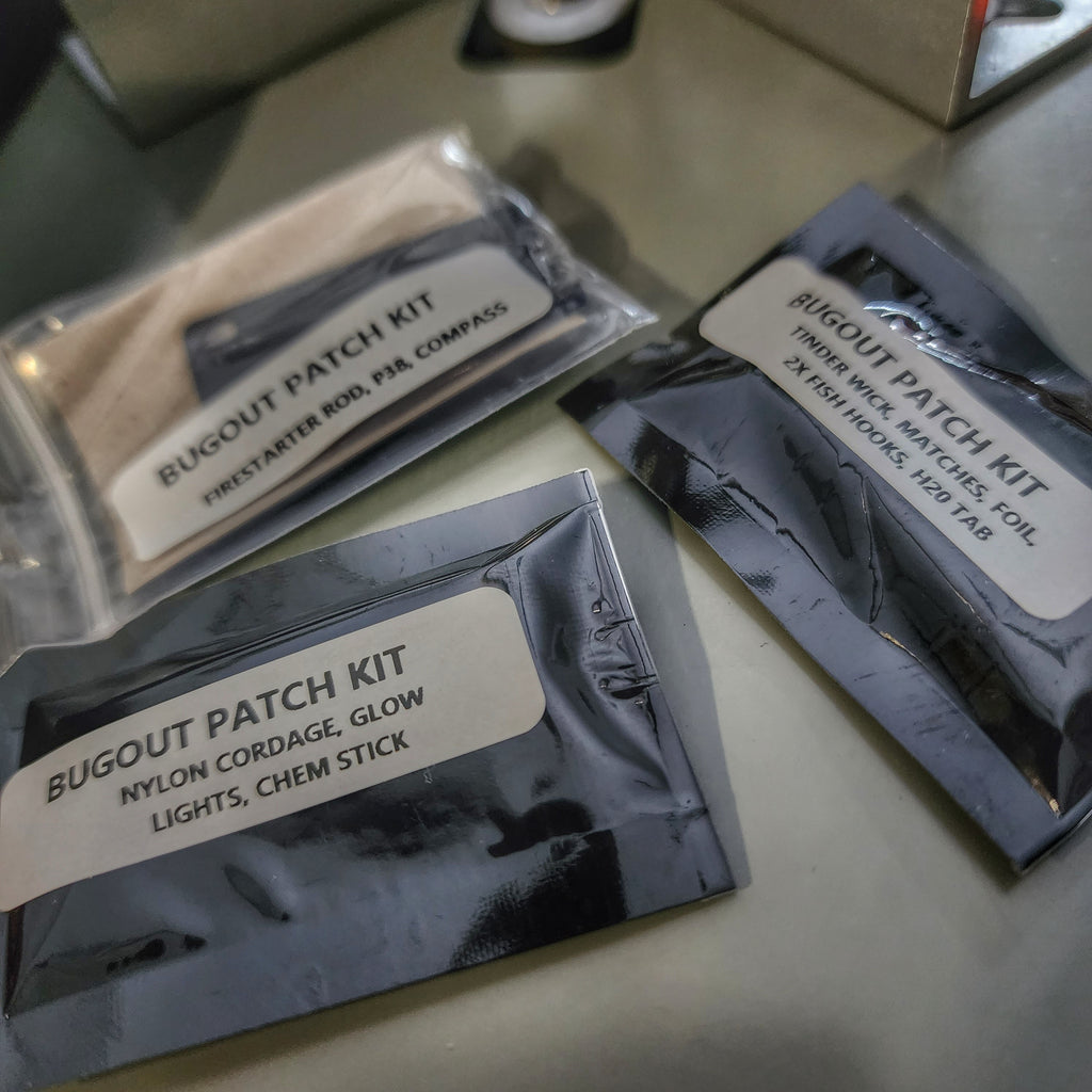 Bug Out Patch Kit - offgrid survival back-up package – Superesse Straps LLC