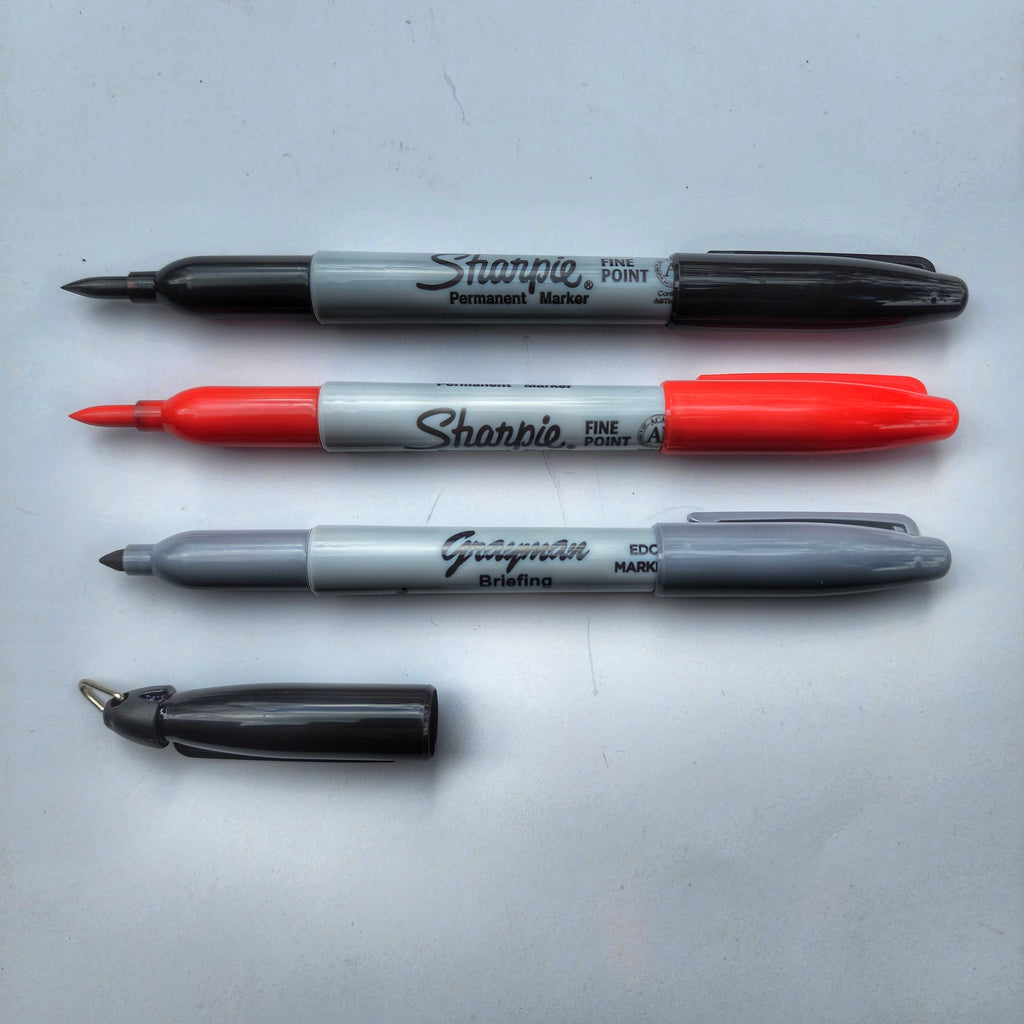 EDC Puncture Markers - Self Defense Marker and/or Grayman Sharpie ...