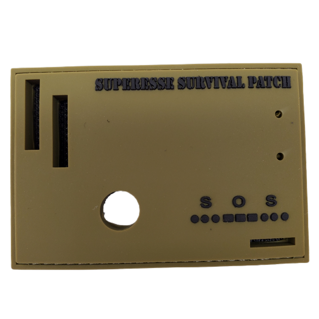 Superesse Survival Patch: Compartmentalized Micro EDC and Survival Kit ...