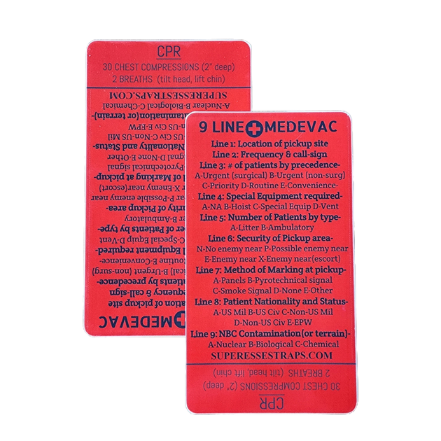 9 Line MedEvac Decal - U.S. Military Truncated Medical Evacuation ...