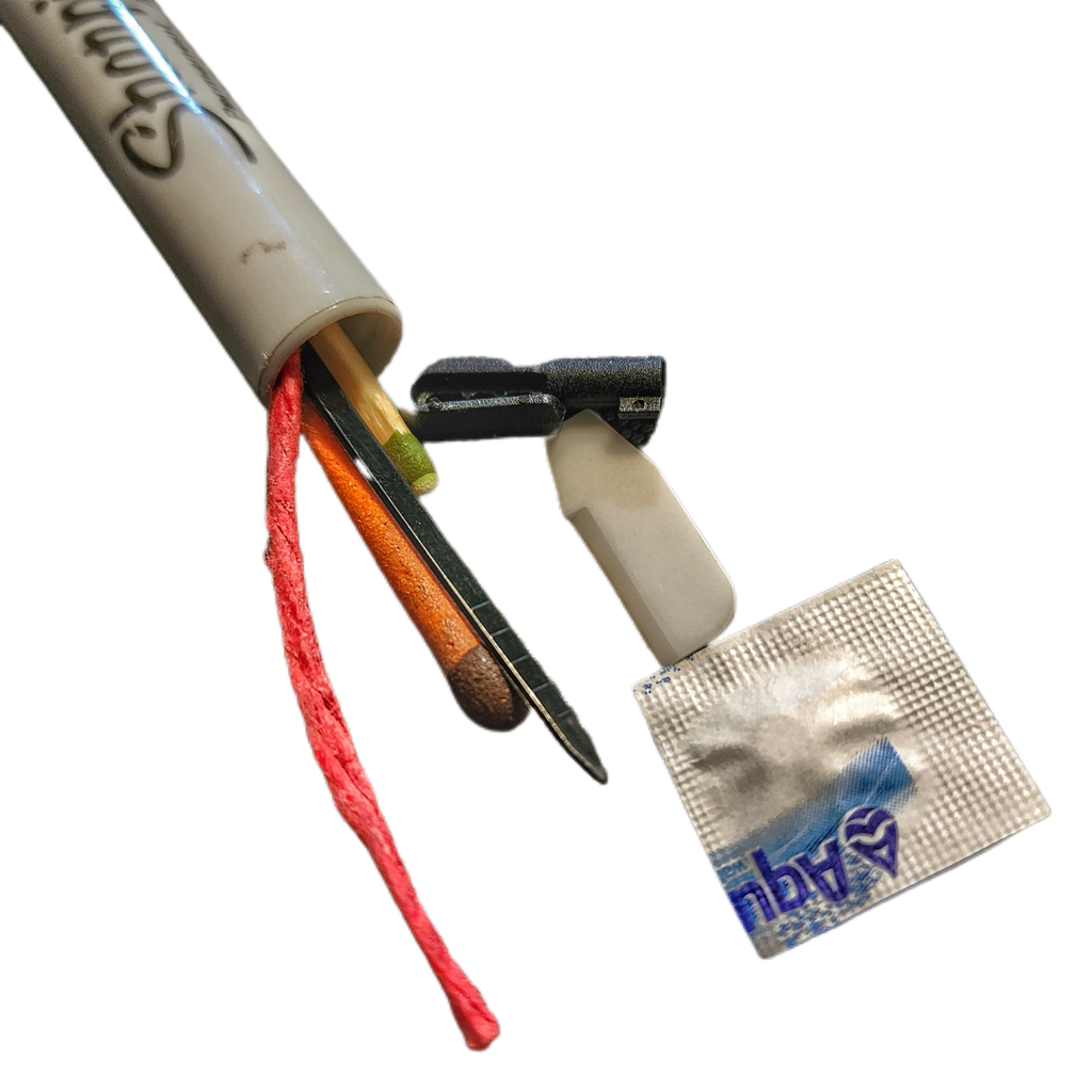 EDC Cache Markers - Hollow Sharpie with internal stash of survival ...