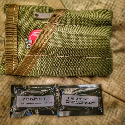 Fire Patch Kit: fire crafting supplies and tinder – Superesse Straps LLC